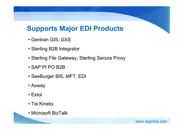 Complete SAP EDI software support for your EDI operations | PPT