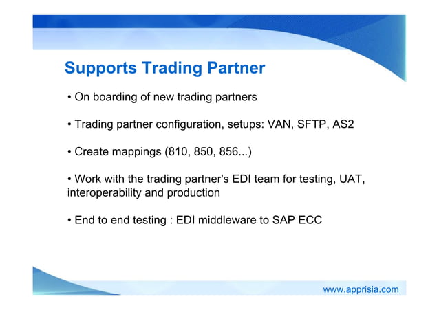 Complete SAP EDI software support for your EDI operations | PPT