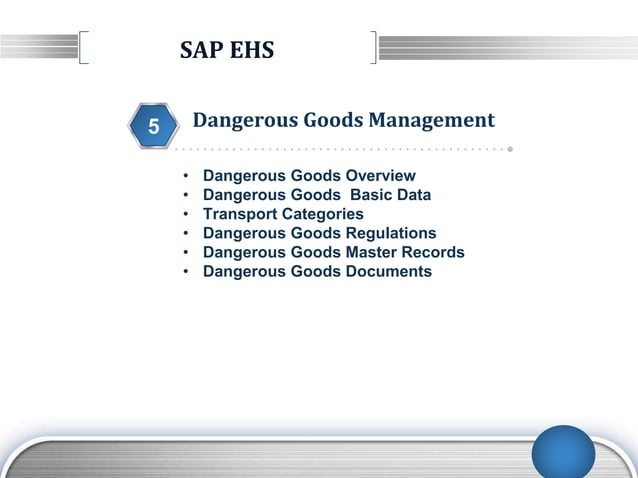 Sap Ehs Course Ppt Demo Sap Ehs Course Ppt D Ppt