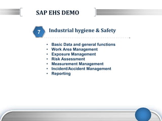 Sap Ehs Course Ppt Demo Sap Ehs Course Ppt D Pptx