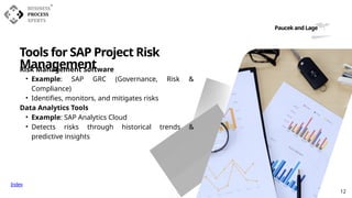 Effective Risk Management in SAP Projects | PPTX