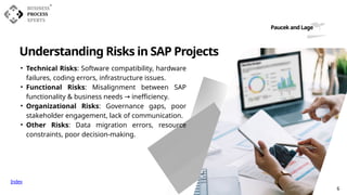 Effective Risk Management in SAP Projects | PPTX