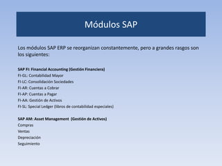 Sap en pocas palabras | PPSX