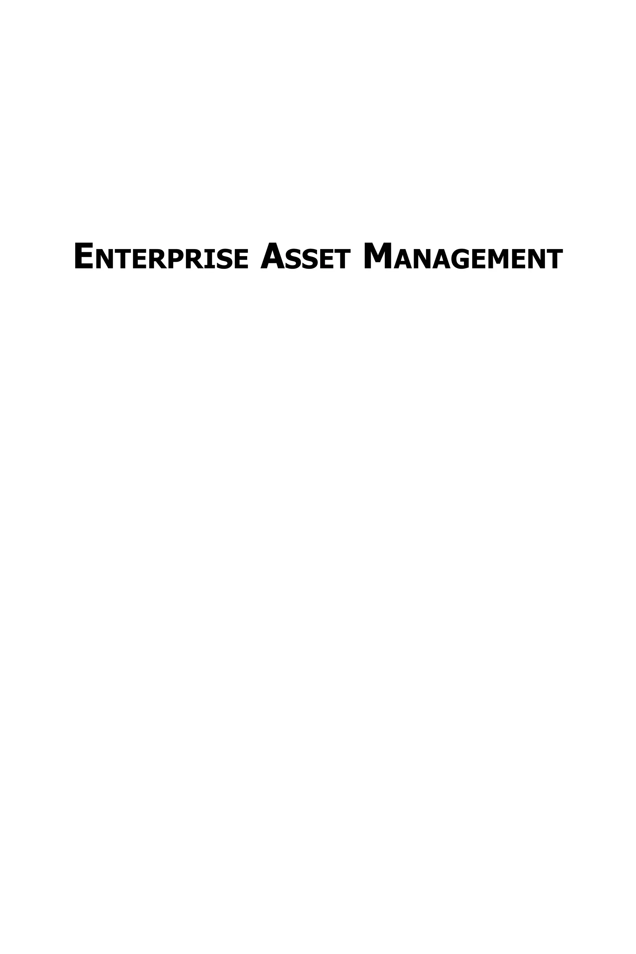 Sap enterprise asset_management | PDF
