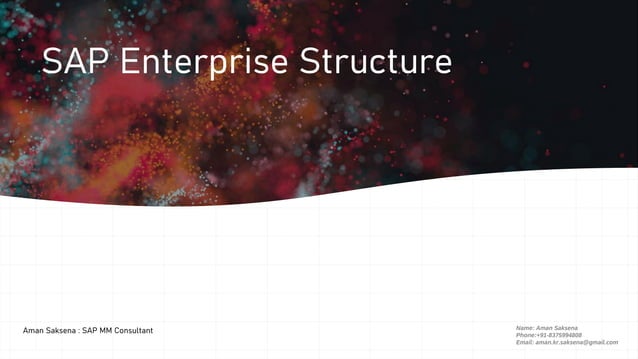 SAP Enterprise Structure By Aman Saksena.pdf