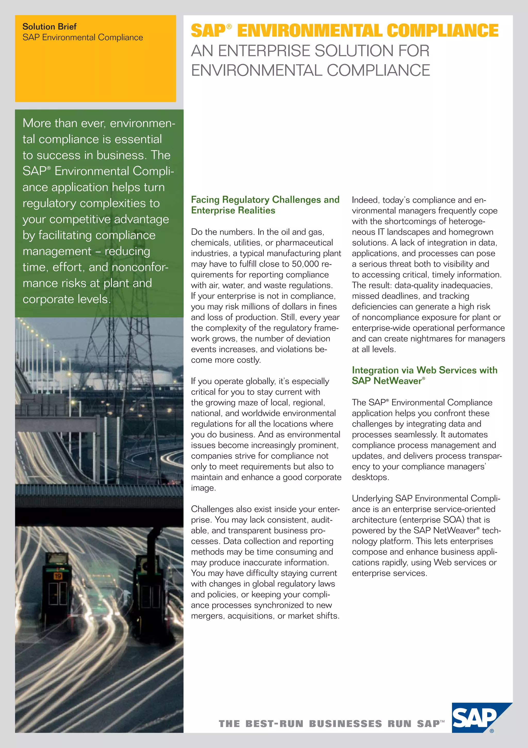 Sap environmental compliance | PDF