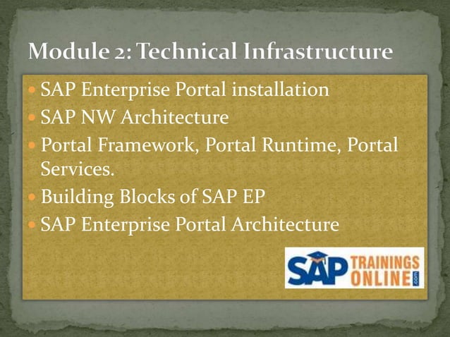 SAP EP JAVA WEBDYNPRO Training Course ,SAP Training Online | PPT