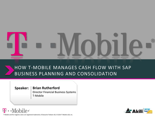 Sap epm conference t mobile presentation | PPT
