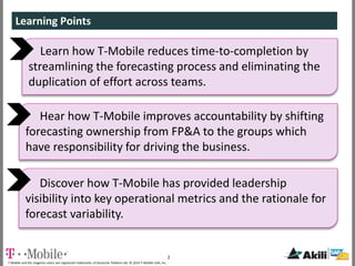 Sap epm conference t mobile presentation | PPTX