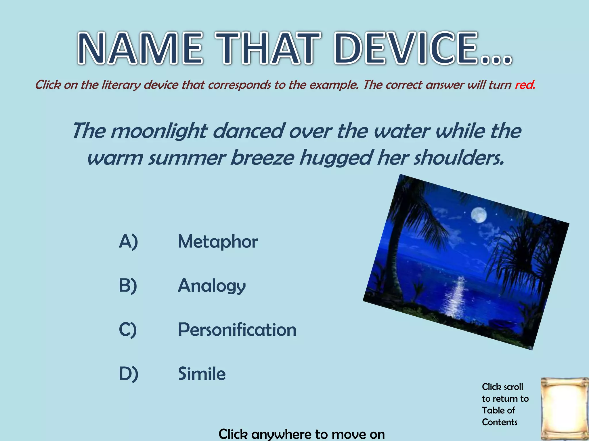 Literary Devices Slideshow | PPTX