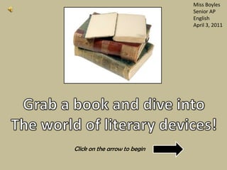Literary Devices Slideshow | PPTX