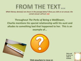 Literary Devices Slideshow | PPTX