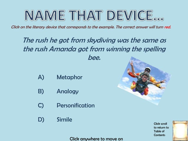 Literary Devices Slideshow | PPTX