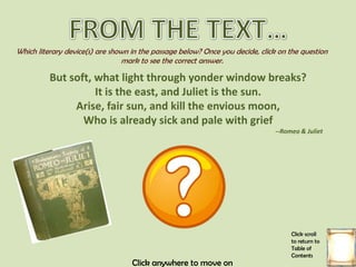 Literary Devices Slideshow | PPT