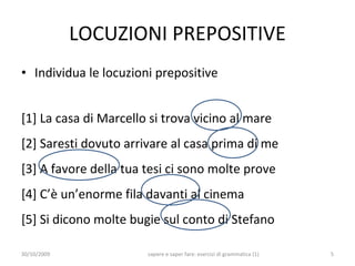 Sapere E Saper Fare | PPT | Homework and Study | Education