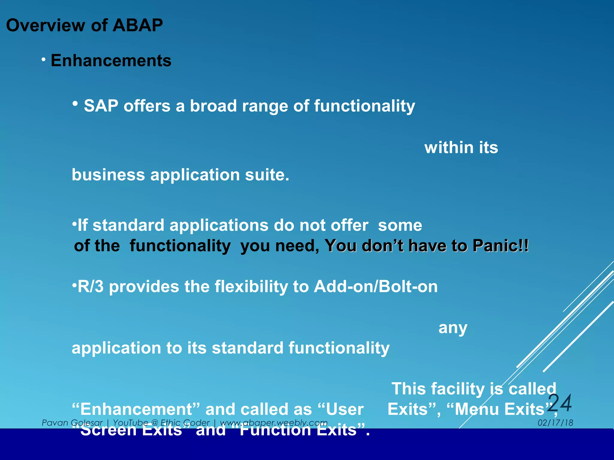 What is Enterprise Resource Planning, SAP and SAP FIORI? | PPT