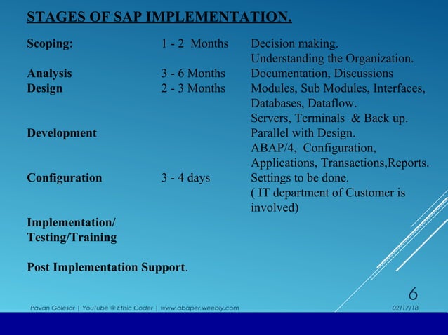What is Enterprise Resource Planning, SAP and SAP FIORI? | PPT