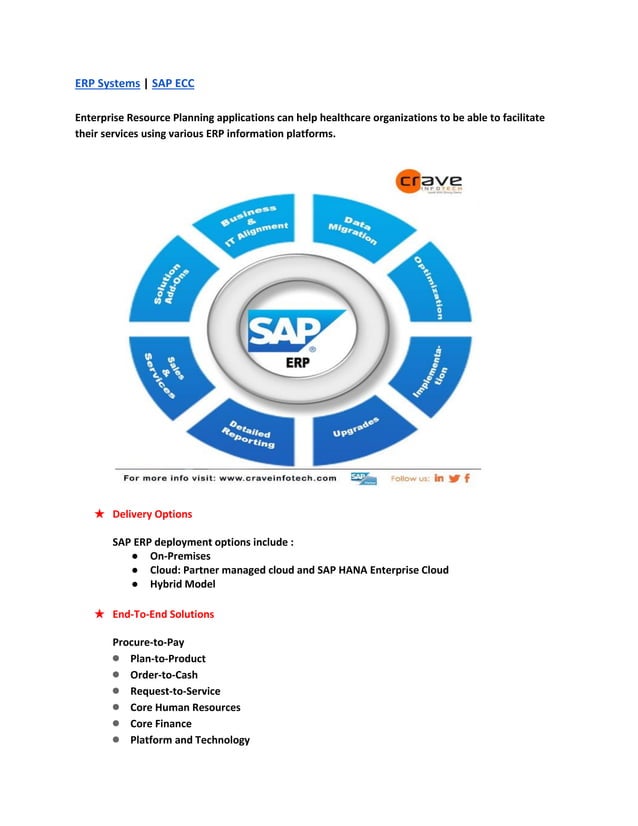Sap erp ecc | PDF