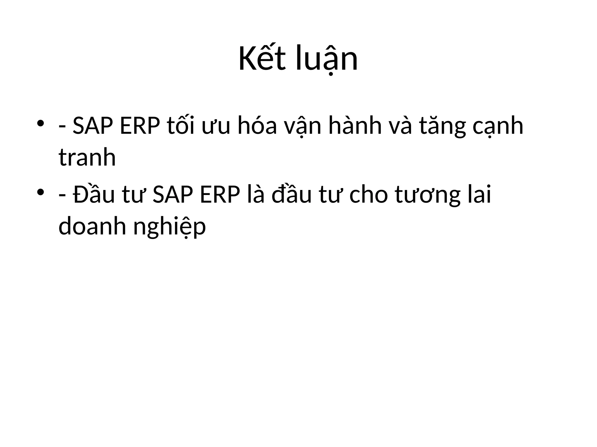 SAP ERP HANA 4 Introduction Presentation | PPT