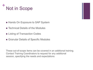 SAP ERP Overview for Laymen | PPTX | Computing | Technology & Computing