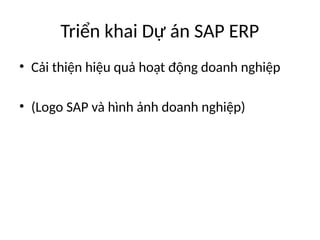 SAP ERP Project Presentation .pptx
