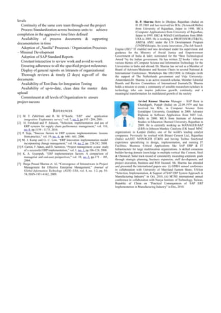 Sap erp system | PDF