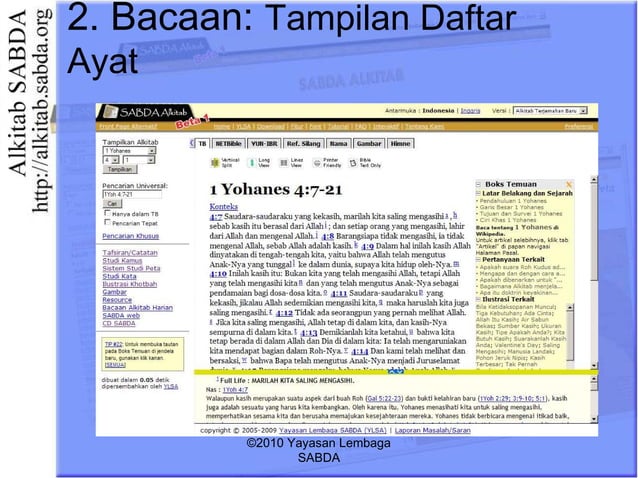Alkitab SABDA | PPT
