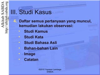 Alkitab SABDA | PPT
