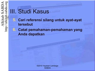 Alkitab SABDA | PPT