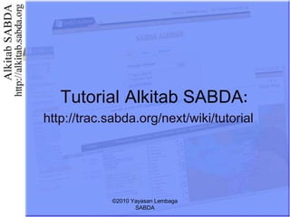 Alkitab SABDA | PPT