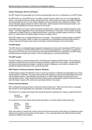 Sap esp integration options | PDF