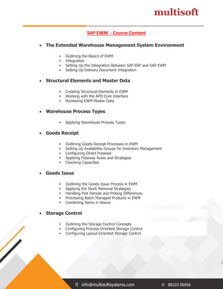SAP_EWM _Course Content.pdf