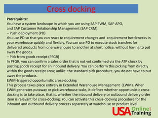 SAP EWM Cross Docking | PPTX
