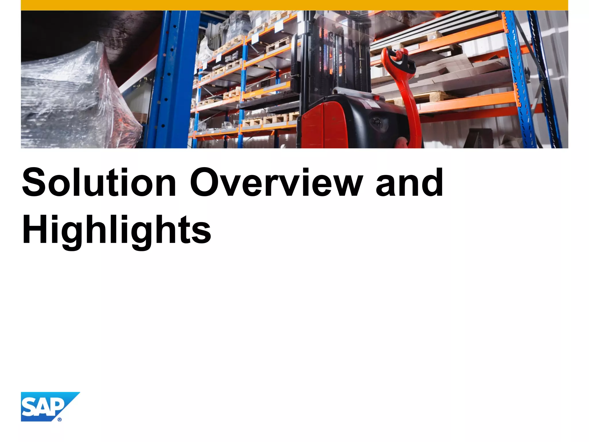 Sap ewm detailed presentation | PDF