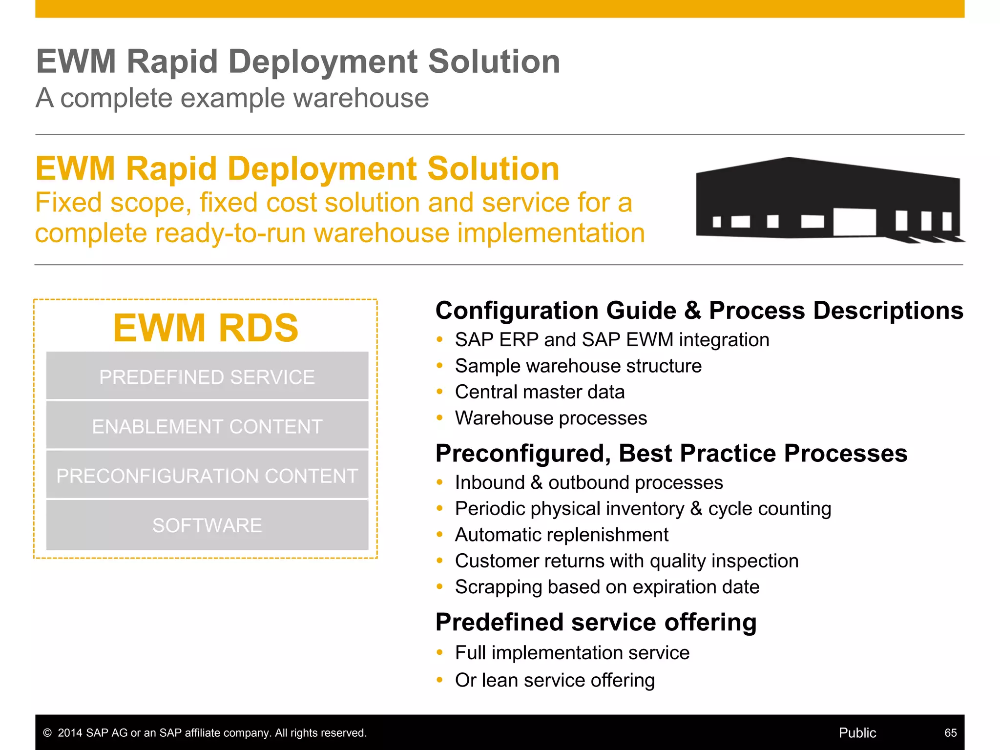Sap ewm detailed presentation | PDF