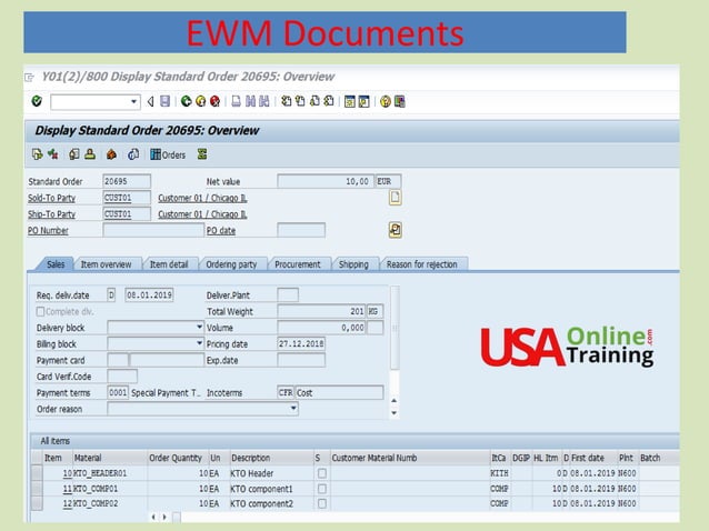 SAP EWM Kitting | PPTX | Manufacturing Industry | Industries
