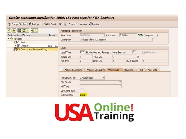 SAP EWM Kitting | PPTX | Manufacturing Industry | Industries