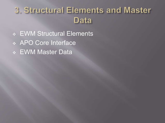 Sap ewm online training | PPTX