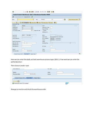 SAP EWM Pick Cancellation Process | DOCX