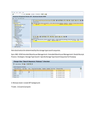 SAP EWM Pick Cancellation Process | DOCX