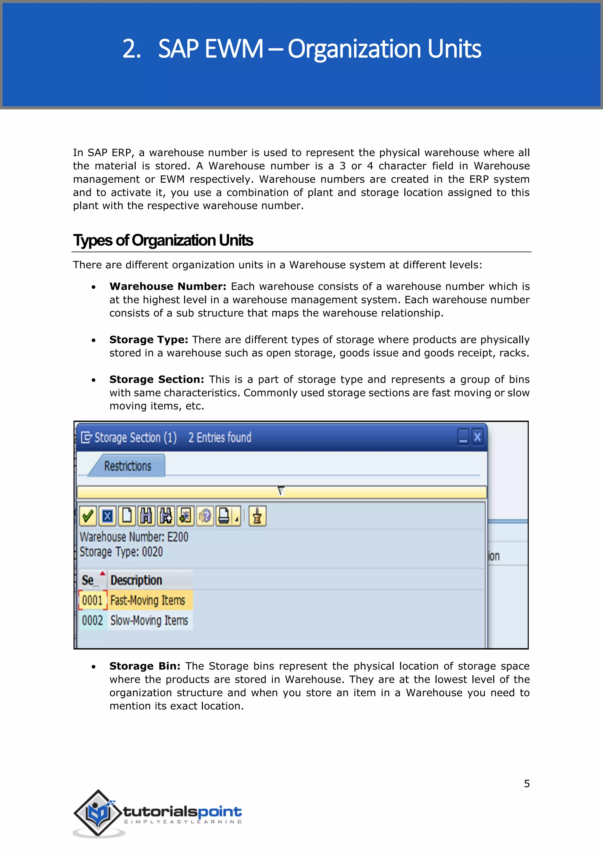 Sap ewm tutorial | PDF