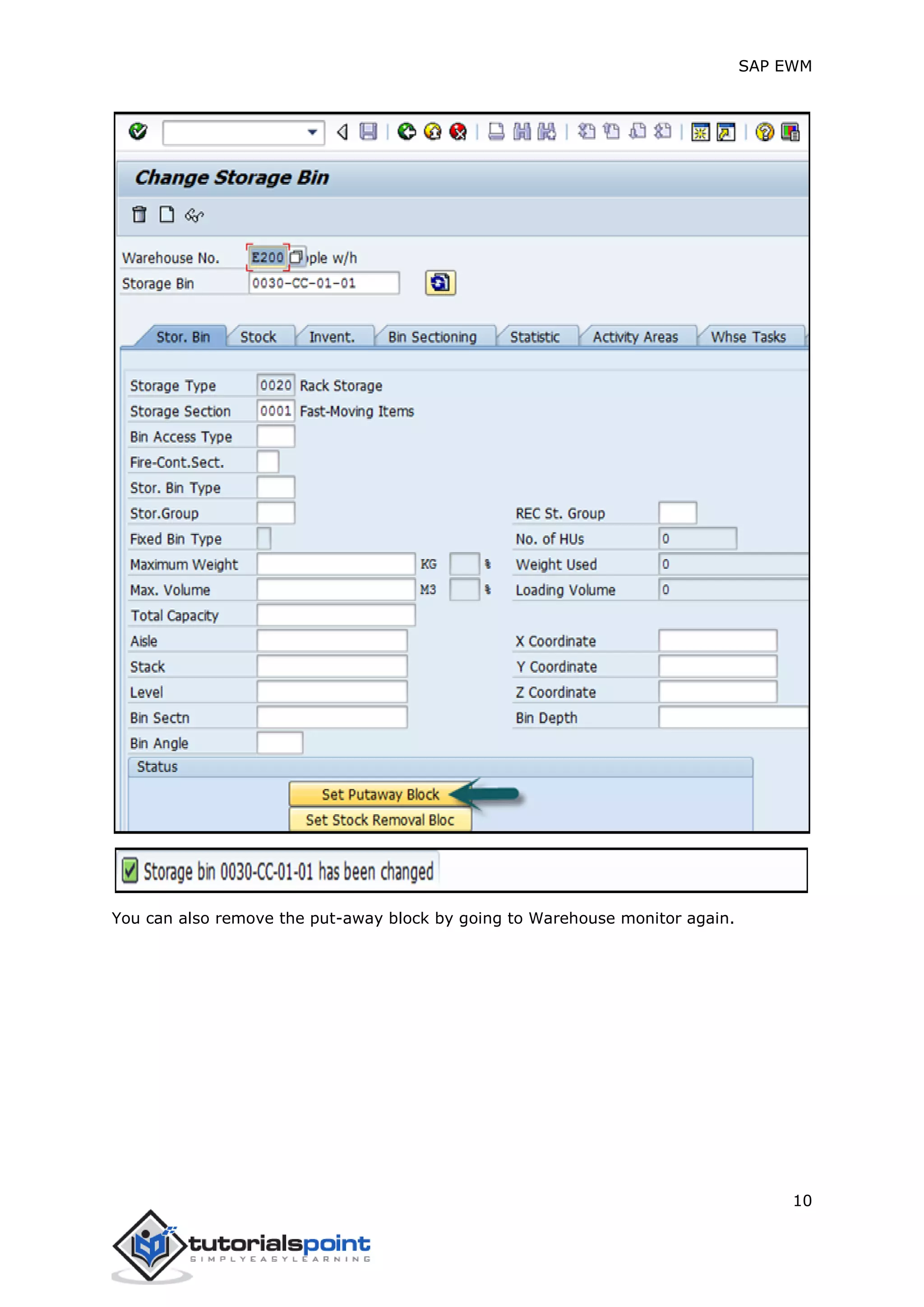 Sap ewm tutorial | PDF