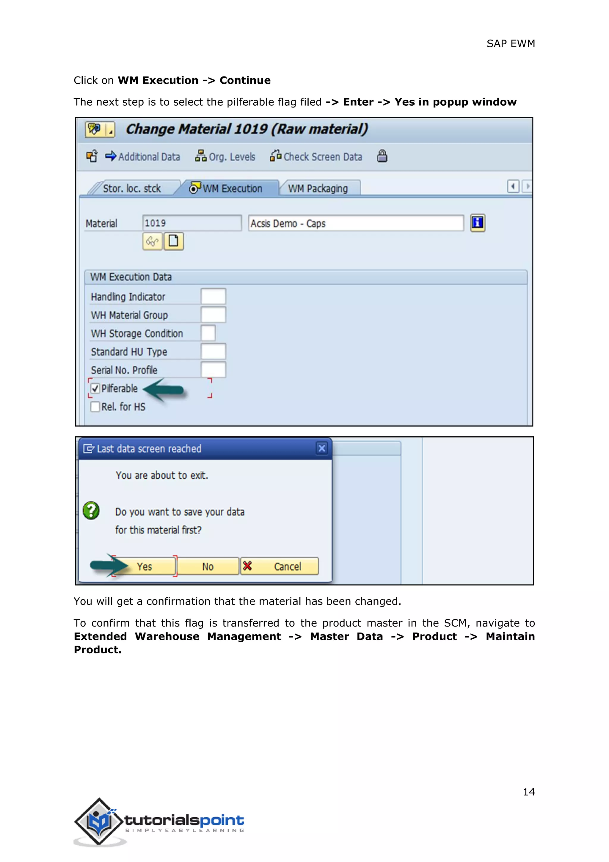 Sap ewm tutorial | PDF