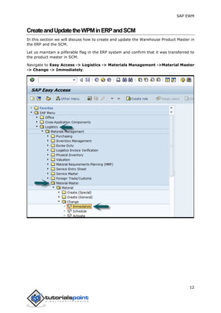 Sap ewm tutorial | PDF