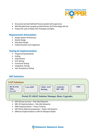 Sap exec summary | PDF