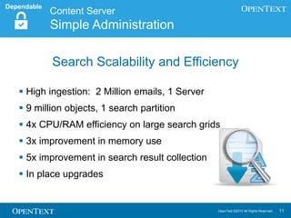 SAP Extended ECM by OpenText 10.5 - What's New? | PDF