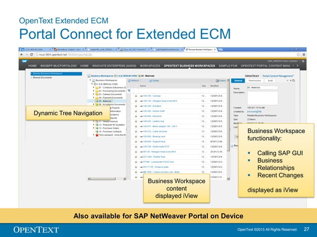 SAP Extended ECM by OpenText 10.5 - What's New? | PDF