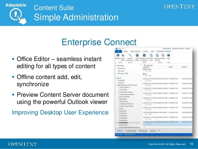 SAP Extended ECM by OpenText 10.5 - What's New?