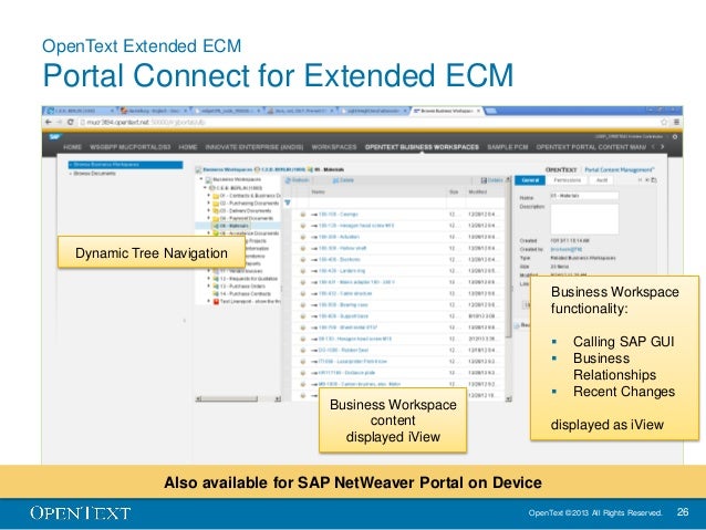 SAP Extended ECM by OpenText 10.5 - What's New?