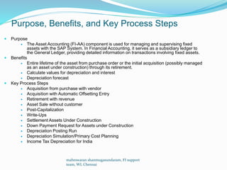 SAP FIXED ASSETS ACCOUNTING | PPTX